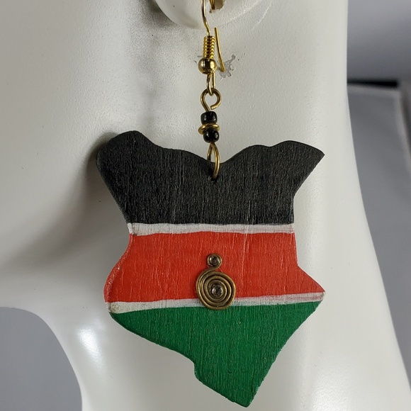 Handmade | Jewelry | African Kenyan Handmade Balsa Wood Earrings | Poshmark